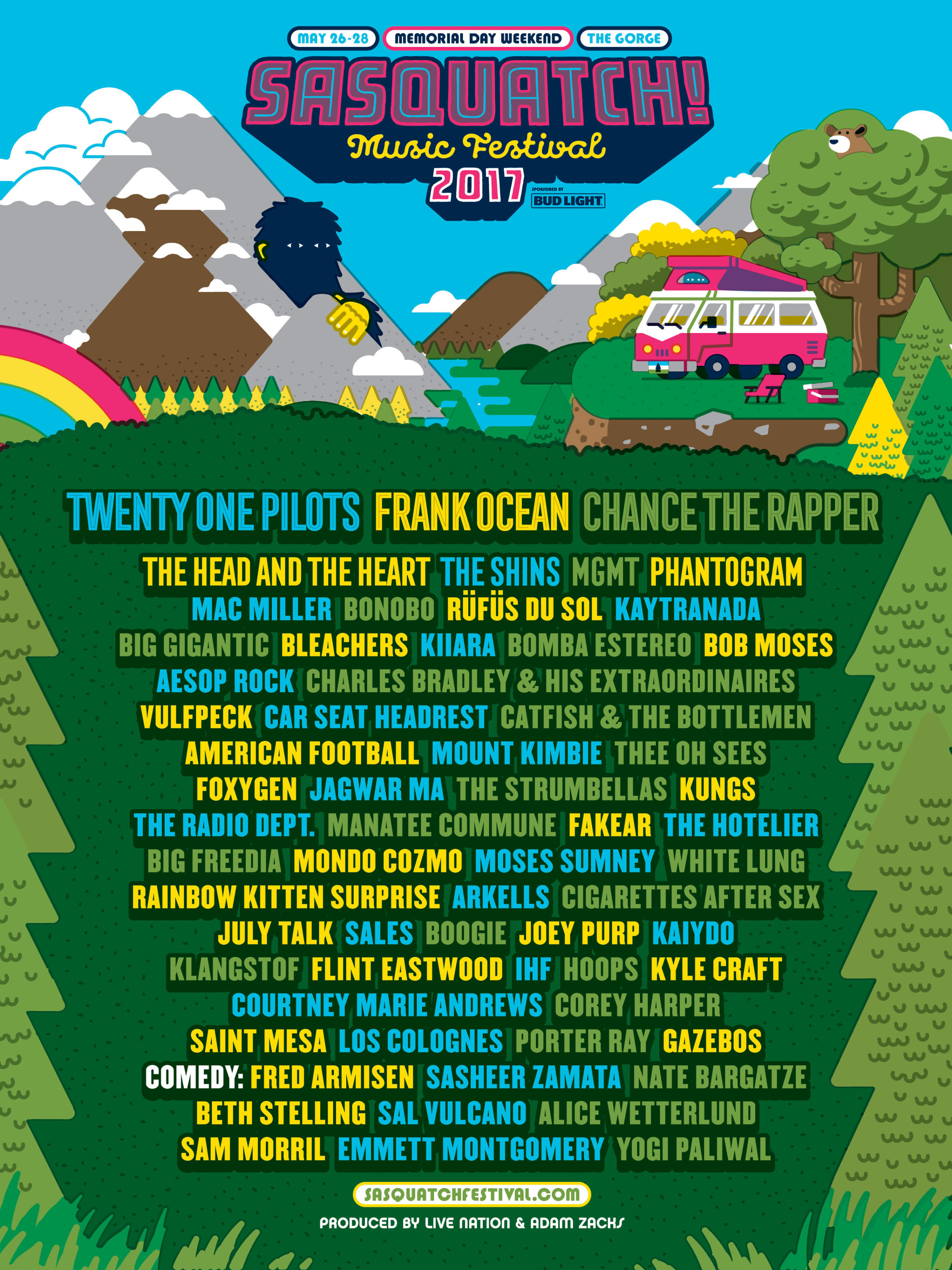 Best Summer Music Festivals of 2017 Summer Concert Guide to Coachella Bonnaroo Governors Ball and More