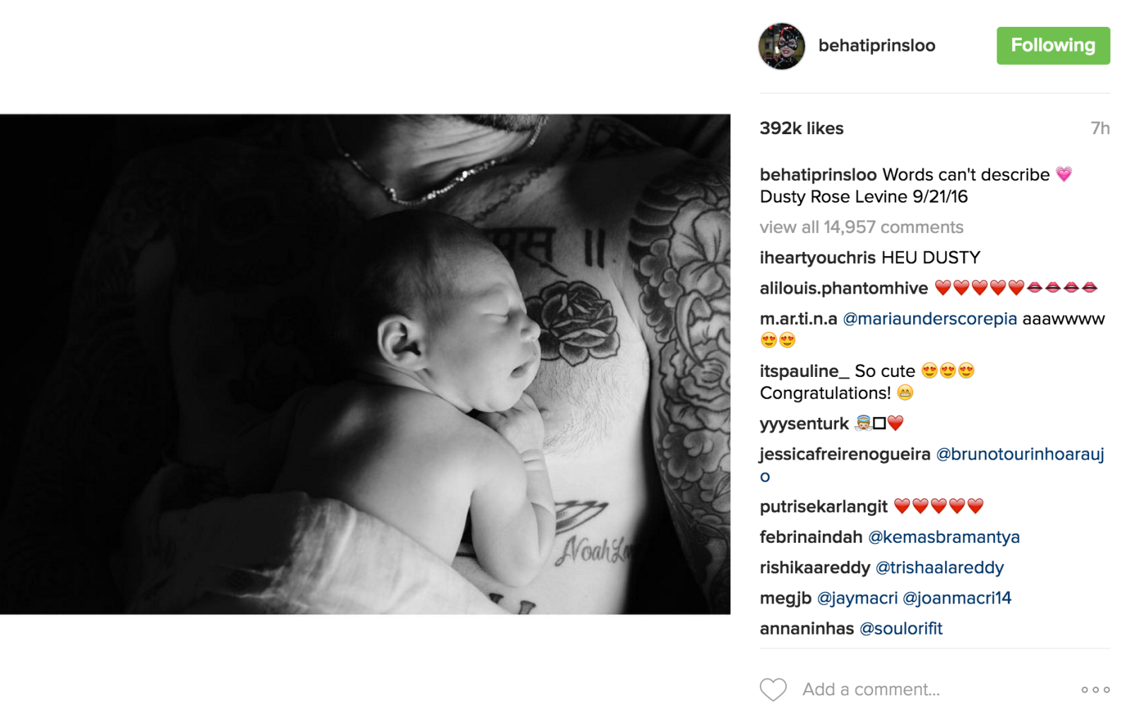 21 Behati Prinsloo Adam Levine And Behati Prinsloo's 3 Kids: What