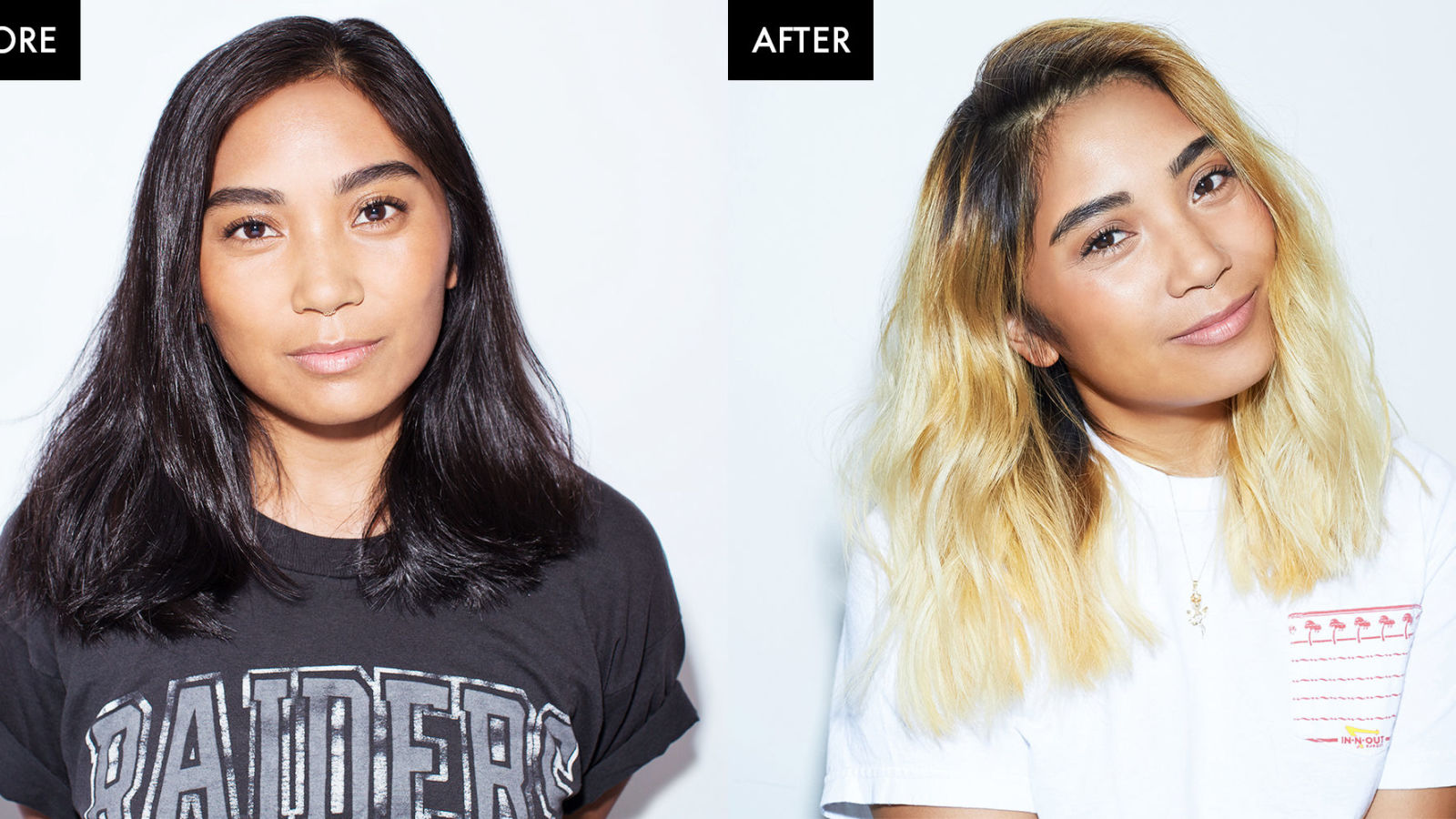Black To Blonde Hair Transformation