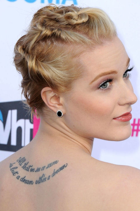 Elle Celebrity Tattoos